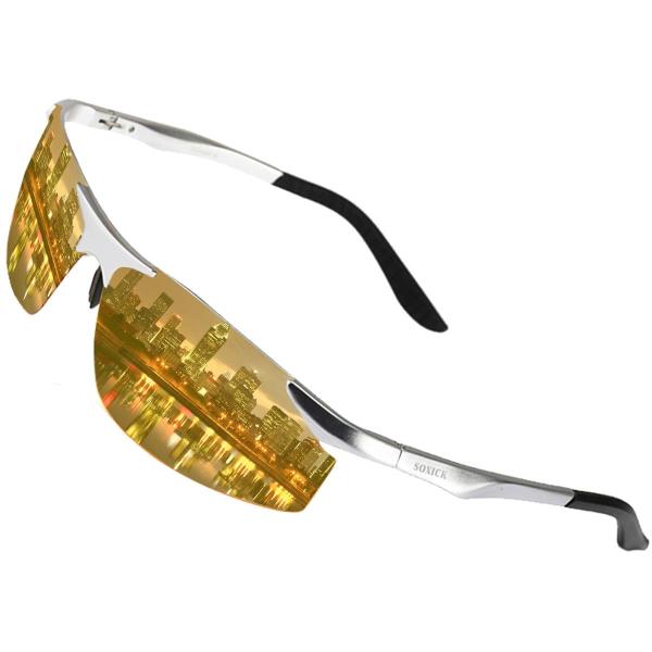 【商品概要】1.【SOXICK 夜間サングラス】【お客様の声】耐久性良いです、?夜間の眩しさ軽減、?夜間悪天候の視界改善、?夜間運転時におすすめ、?雨の日は必需品です、?夜のドライブが安心。2.【黄色い偏光レンズ】イエロー偏光レンズは夜間の...