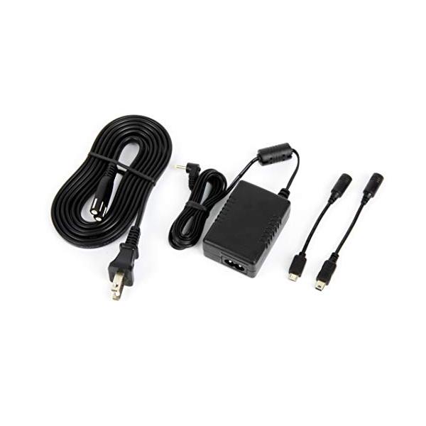 【商品概要】TASCAM製品専用のACアダプター。DC、mini-B、micro-B接続のTASCAM製品に使用可能。AC100-240V、50/60Hz。出力 5.0V、2A。ケーブル長 1.5m。外形寸法： 107(W)×40(H)×1...