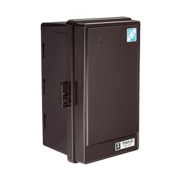 【商品概要】メーカー型式:WB-1AOTバンド通し穴:有(側面)扉は本体と分離できます。木板は正面から脱着できます。掲載されている画像は実際と異なります。【商品説明】説明仕様プラスチック製防雨スイッチボックス屋根無(タテ型)色:チョコレート...