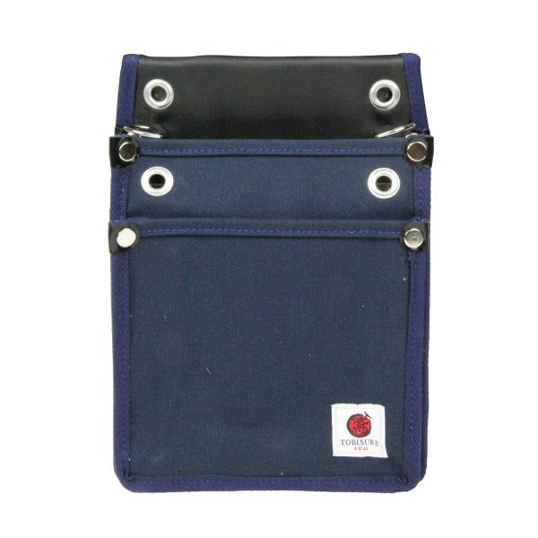 【商品概要】特徴:国内帆布で摩耗に強く、狭いところでの作業に最適な2段タイプの腰袋サイズ:幅195×高さ270×奥行き85mm重量:310gカラー:紺材質:6号帆布【商品説明】【商品詳細】ブランド：SK11(エスケー11)商品種別：DIY・...