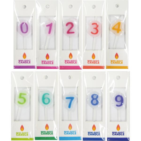 【商品概要】サイズ:各横1.8cm×高さ8cm【商品説明】説明誕生日・記念日・イベントの日にケーキに挿してお使いください。一生に一度の大切な日を演出します。日付・年齢などをキャンドルで。素材:キャンドル・スティック部分はプラスチック【商品詳...