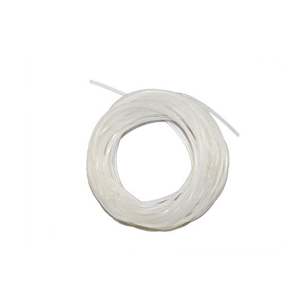 【商品概要】・内径：0.5mm　外径：2mm・長さ：5ｍ・特長：耐熱、耐薬剤性に優れています。・使用温度範囲：-60℃〜200℃【商品説明】耐熱、熱水、薬品に対して優れた耐性があるシリコンチューブです。 <br> 一巻き5ｍの長...