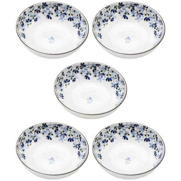 【商品概要】サイズ:約直径16×高さ5cm素材:磁器生産国:日本【商品説明】【商品詳細】ブランド：林金之助商店(Hayashikinnosuke)商品種別：ホーム＆キッチン商品名：美濃焼 軽量 5.0鉢 5個セット 芽ばえ 145231(5...