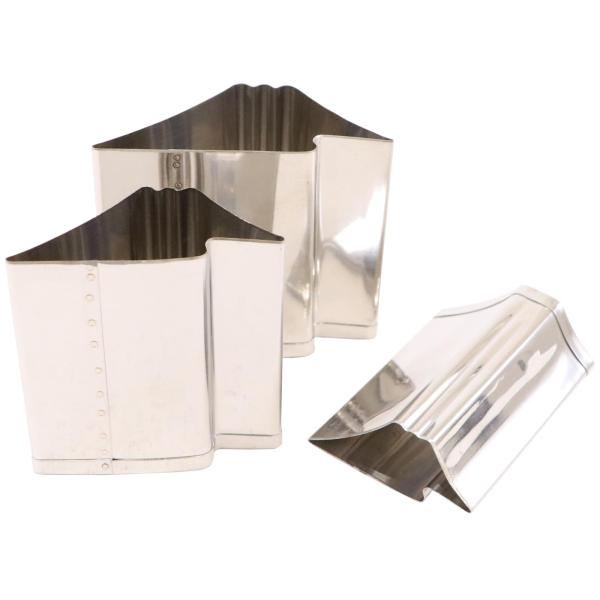 【商品概要】サイズ (約) :2.9×6.1×5.4cm本体重量 (約) :50g素材・材質:18-8ステンレス生産国:日本規格:3PC【商品説明】【商品詳細】ブランド：村の鍛冶屋商品種別：ホーム＆キッチン商品名：たかもり 野菜抜き型 ステ...