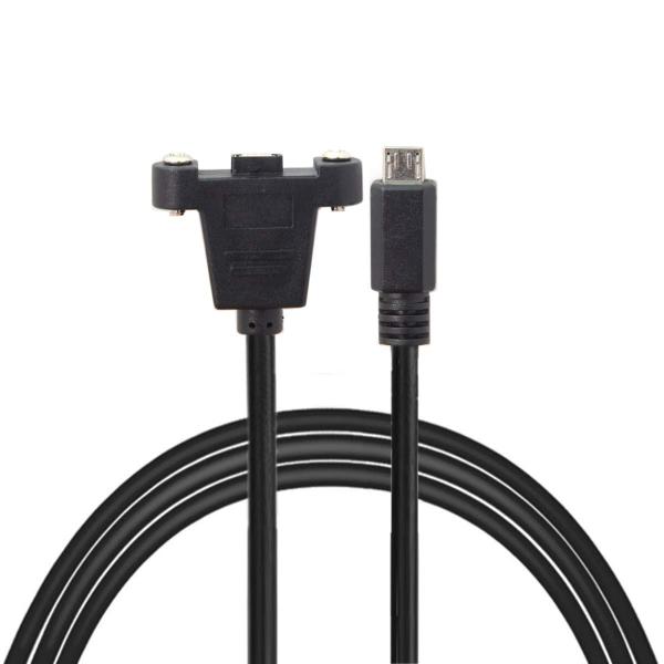 【商品概要】Micro USB 5pinオス→メス拡張パネルマウントタイプねじでケーブル50 cmパネルマウントタイプネジ距離: 28.00 mm4本のワイヤ接続内側]をクリックします。長さ: 0.5 M【商品説明】説明Micro USB ...
