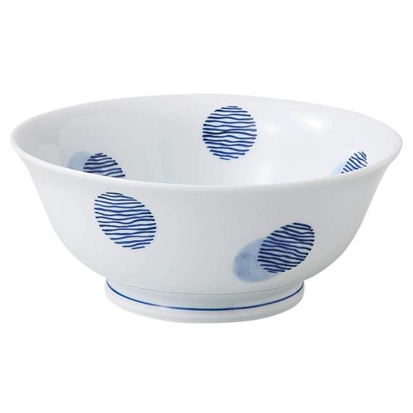 【商品概要】商品サイズ:約18.5×8cm商品重量:0.401kg容量:約1.1L素材:磁器【商品説明】【商品詳細】ブランド：HAMATO商品種別：ホーム＆キッチン商品名：浜陶 波佐見焼 聖栄陶器 軽々めん鉢 約19cm 染丸紋 39486...