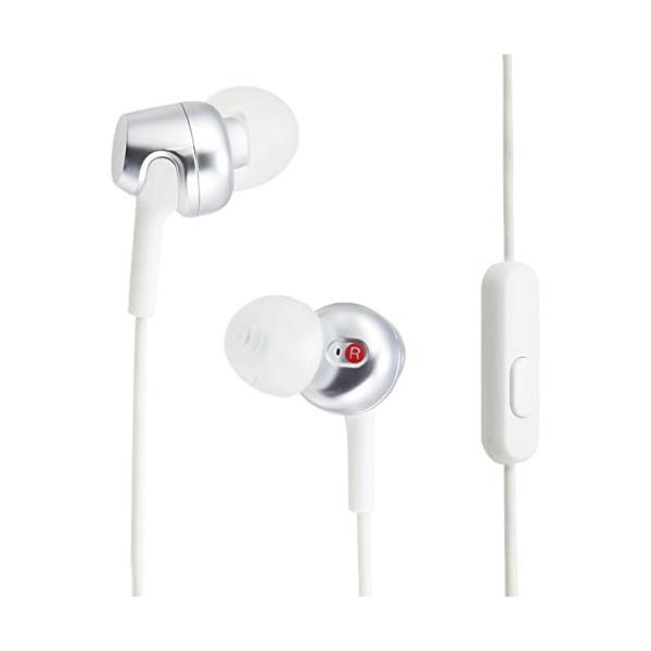 【商品概要】高感度12mmドライバーユニットスマートフォン対応 リモコンにマルチファンクションボタンとマイクを内蔵。音楽再生/一時停止も可能音漏れを低減からみにくいセレーションケーブルノイズキャンセリング機能無型式:密閉ダイナミック型ドライ...