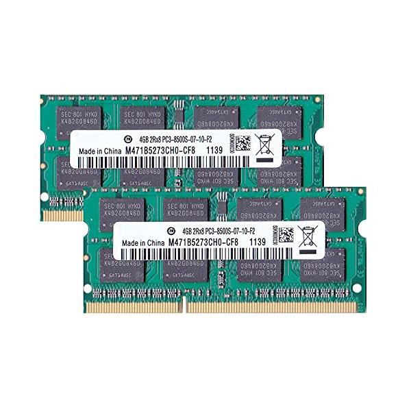 【商品概要】メモリ容量:8GB（4GB×2枚組）規格:PC3-8500(DDR3-1066)対応 SO-DIMMメモリータイプ:DDR3 SDRAMメモリンゴオリジナル１年保証商品 メモリンゴ以外の掲載はご遠慮ください。【商品説明】説明メモ...