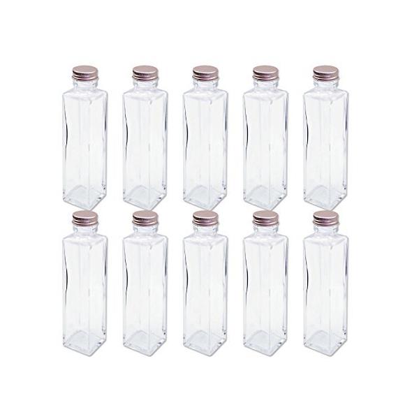 【商品概要】【商品説明】説明キャップ付き【商品詳細】ブランド：rimo商品名：日本製 ハーバリウム 四角柱ガラス瓶 キャップ付き 150cc 10本セット商品番号：herbarium100kaku【当店からの連絡】