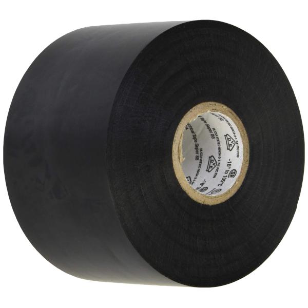 【商品概要】原産国:アメリカ合衆国製造国:アメリカ色:黒基材材質:ポリ塩化ビニル樹脂・製造・販売　KF Converting【商品説明】説明基材と粘着性能が優れており、高熱をもつエンジンルーム内や発電機周りなどの過酷な環境などにも適応してい...