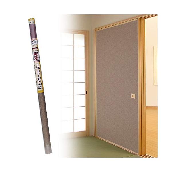 【商品概要】サイズ:95cm(幅)×185cm(高さ)入り数:1枚入使用方法:ウラ紙をはがして貼るシールタイプ枠を外せない戸襖(板ふすま)に適する。本襖での使用は接着には問題ないが、強く圧着すると、組子の凹凸が目立つ可能性ある。板襖(戸襖)...