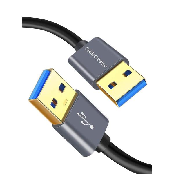 【商品概要】【CableCreation USB 3.0変換ケーブル】弊社の本高性能USB3.0オス変換ケーブルを経由して、USBデバイスをコンピュータ、テレビ、USBウオールチャージャー等のUSBタイプAポートを接続し、データ転送及び充電...