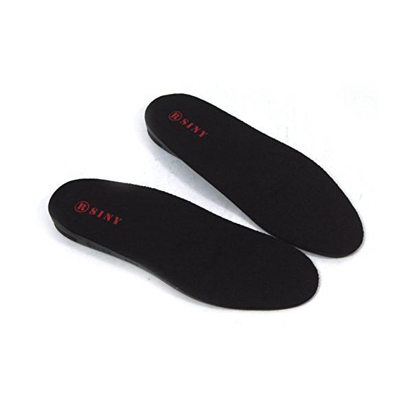 【商品概要】【商品説明】原産国：韓国 高さ : 2cm 商品状態：両足分１セット 材質：ウレタン素材 サイズ： 男子用【商品詳細】ブランド：siny商品名：身長UP インソール 1段 2cm ブラック エアインソールヒール ほっそりと見える...