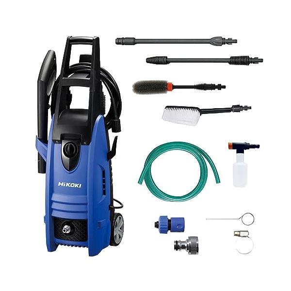 【商品概要】最大吐出圧力:[バリアブルノズル取付時]7.5MPa・[ターボノズル取付時]5.0MPa最大吐出水量:[バリアブルノズル取付時]5.0L/min-1・[ターボノズル取付時]5.5L/min-1使用電源:単相交流50/60Hz共用...