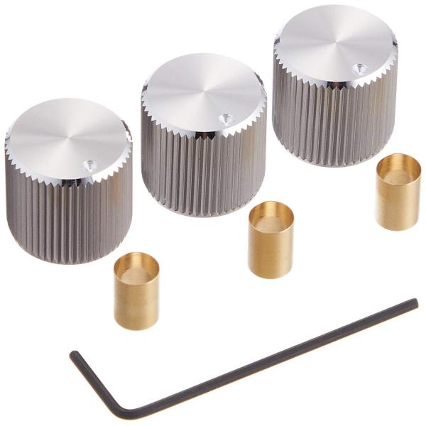 【商品概要】A5056アルミ製削り出し品ローレット加工により滑り止め効果が高いです。インチ規格（Φ6.11）にはミリ用パイプ（消耗品）が付属しているため、インチとミリどちらにも対応しています。【商品説明】商品紹介指一本で回すことの多い楽器用...