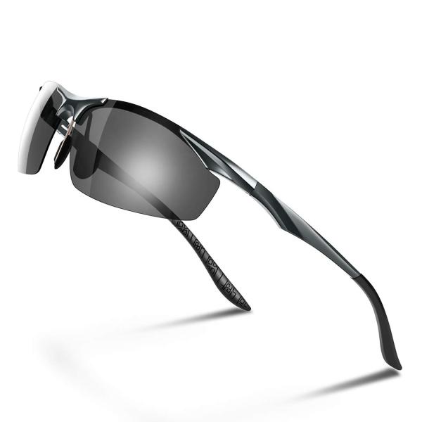 【商品概要】??【高品質のTAC偏光レンズ】路面、雪や海などの反射光を抑え、眩しさを軽減しつつ、もとの色を忠実に再現。乱反射光をカットし、快適な視界を提供します。 透明非鏡面レンズは乱反射をカットし、心地良い光を取り込むことにより、目への負...