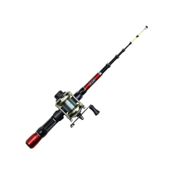 【商品概要】標準:1.05m仕舞:26cm継数:6本標準自重:65g先径:0.9mm元径:20mm付属ライン:2号相当/約70mギア比:3.3:1【商品説明】説明●アタリが見えるイエロー穂先で釣果UP。●グラスロッド、ライン付きリールがセッ...