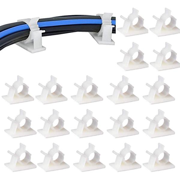 【商品概要】【配線整理】 サイズ：2.5*1.9*2.2cm 対応範囲?7-10Φmm 個数：50個　異なるタイプのケーブルに適して、電源コード、携帯電話、スマートフォンの充電コード、照明コード、PC周辺の コードなど のケーブル類がすっき...