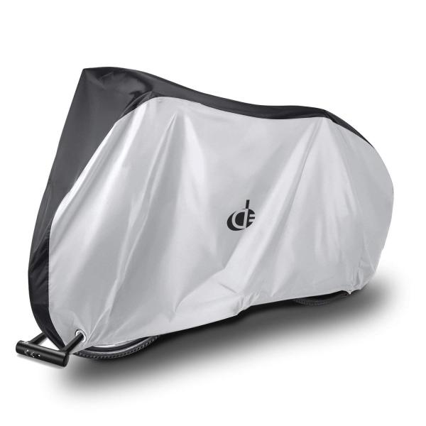 【商品概要】【高品質素材：高い耐久性・190T高密度の100％ナイロン】長期継続利用が可能。精密な二重縫製で作り、丈夫で柔らかくて、破れにくいのです。そして、雨、強風、ほこり、雪、霜、日光、いたずらなどからしっかり自転車を守ります。【高い撥...