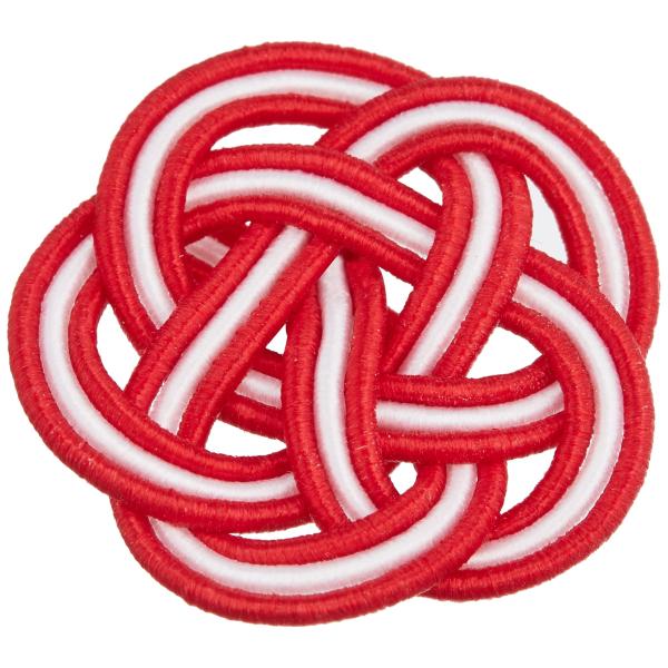 【商品概要】【梅の直径】約23mm【梅の直径】約23mm【商品説明】【商品詳細】ブランド：大橋丹治(Oohashitanji)商品種別：文房具・オフィス用品商品名：水引紐3本の梅結び 200個入 ゴム紐無し 梅の色:赤白赤 200個製造元：...
