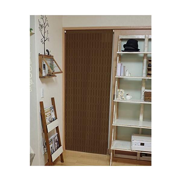 【商品概要】サイズ：100×250cm直径2.5cmまでのポールに対応製造：日本断熱糸【エコリエ】使用【商品説明】リビング階段などを仕切って断熱。リビングを1年中快適に。 暑い日や寒い日に、冷房・暖房を入れていてもリビング階段や別の部屋など...