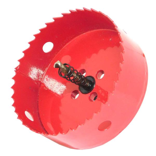 【商品概要】電動ドリル等で大きめの穴を開けるのに最適なバイメタルホールソーです。木工、木材、鉄板、アルミ板、石膏ボード、プラスチック等の穴あけに活躍します高い硬度を誇るHSS材を使用し、従来よりも耐久性を高めました。そのため、鉄・アルミ・石...