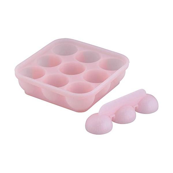 【商品概要】サイズ(約):幅13.5×奥行13.5×高さ5.5cm本体:シリコーンゴム(耐熱温度200度)、押し器具:ポリプロピレン(耐熱温度120度)生産国:中国【商品説明】説明てまり型のおにぎりが一度に9個作れます。【商品詳細】ブランド...