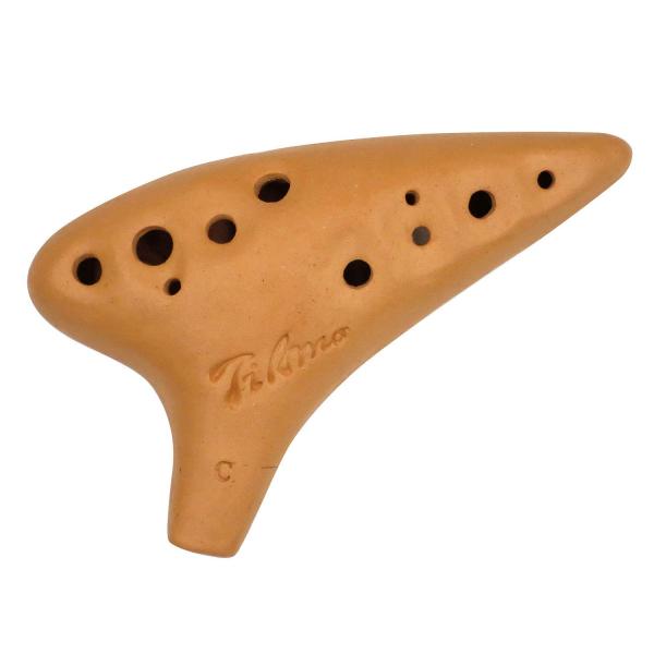 【商品概要】アルトC調オカリナティアーモオカリナは初心者でも簡単に吹けるように、指の穴が小さめに出来ており、 指孔が指になじむように多少凹んでいるのが特徴です。アルトCが一番ポピュラーな商品で、初心者にもオススメです。半音の穴の位置が右手と...