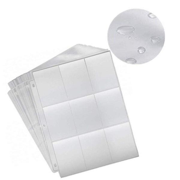 【商品概要】素材：透明PP素材シートサイズ：228×288mm　ポケットサイズ：68×94mm透明で硬さもちょうど良い。とても使いやすい。素材がしっかりとして丈夫です。枚数も多いです。パッケージ：50枚セット【商品説明】【商品詳細】ブランド...