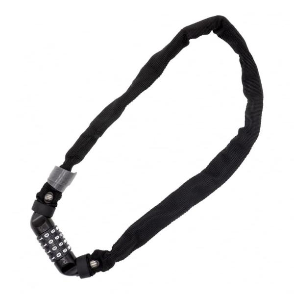 【商品概要】コンパクトになる4mmチェーン＋ダイヤルロックチェーンサイズ:4mm 参考重量:330g60cmの長さを持つ硬化スチールチェーン。色:ブラック小型のワイヤーカッターなどでは切断が難しい高い安全性を持つチェーンロック。鍵を紛失する...