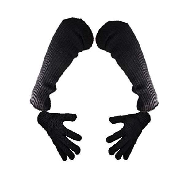 【商品概要】高強度ポリエチレン繊維にステンレスワイヤーを編み込んだ、防刃 グローブと防刃アームカバーの2点セットです。長いアームカバーで手首から腕までしっかりガード。手袋とアームカバーで別々に使用することもでき、いざというときにあると重宝す...