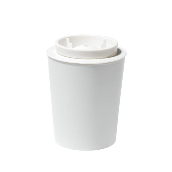 【商品概要】本体サイズ：約直径11×高さ14cm本体重量：約0.2kg素材・材質：上フタ・下フタ＝熱可塑性エラストマー、本体・断熱材＝ポリエチレン、断熱カバー＝ポリプロピレン生産国：日本耐熱温度：上フタ・下フタ＝60℃、本体・断熱材＝80℃...