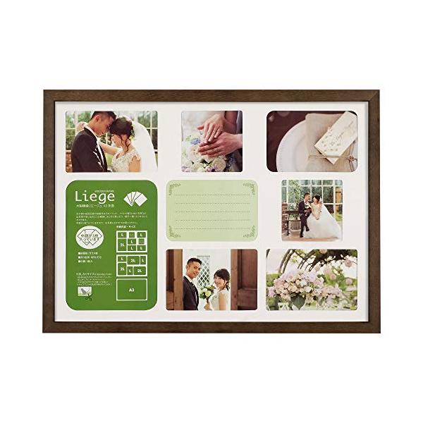 【商品概要】インテリアに馴染みやすいシンプルデザインの木製多面フレームです。付属の3枚の中額を入れ替えて3通りの使い方ができます。[中額1]Lサイズ(80×120mm×5面)+ましかく(80×80mm×2面)+2L(120×170mm×1面...