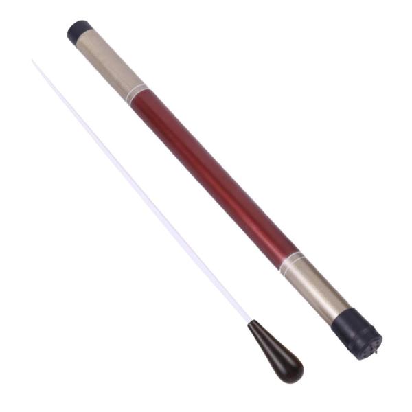 【商品概要】指揮棒セット：指揮者のタクトと収納用タクトケースのセットです。ご自宅での練習はもちろん、専用の指揮棒ケースがあることで合同練習や音楽イベントなどに持ち運びが可能になります。また、常に専用ケースに収納できるので、破損やキズが気にな...