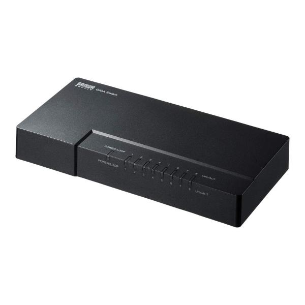 【商品概要】1000BASE-Tに対応した、8ポートスイッチングハブです。強力マグネットを搭載しスチール製デスクやキャビネットなどにしっかり固定できます。電源内蔵なのでコンセント周りをすっきりと配線できます。プラスチックケース採用のコンパク...