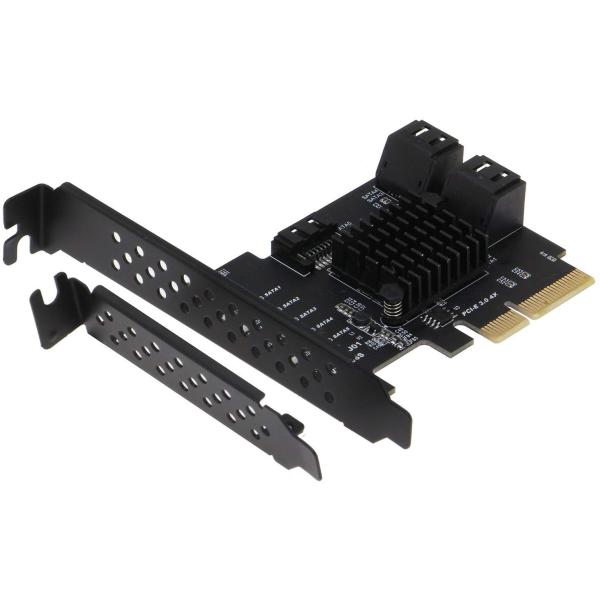 【商品概要】PCIe 2 x Gen IIIインターフェイス。SATA 6Gポート5個。転送レート6Gbps。ソフトウェアRAIDをサポート。ロープロファイルと標準マウティングブラケット付属。【商品説明】説明特徴:PCIe 2 x Gen ...