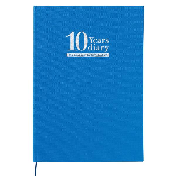【商品概要】曜日なし日記記入欄（371頁）　布クロス貼りハードカバー（銀箔押し）・しおり紐付き（約）26.7×19×厚さ2.2cm全386頁（※各月31日まで収録）日本製東洋図書出版直販 A m a z o n ストア【商品説明】記念日から...