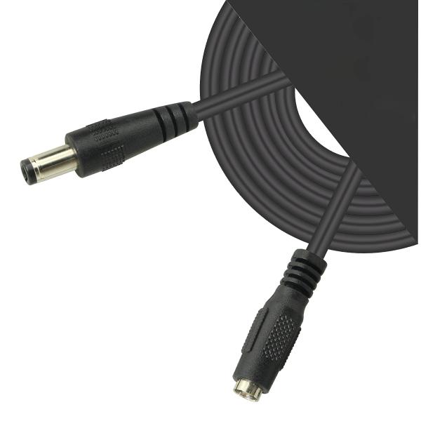 【商品概要】DCバレルプラグとレセプタクルの寸法：5.5 mm x 2.5 mm DCプラグ延長ケーブル、片側2.5 mm x 5.5 mmのオスコネクタ。 他端にある2.5mm x 5.5mmのメスコネクタ、長さ：3M / 9.8 ft、...