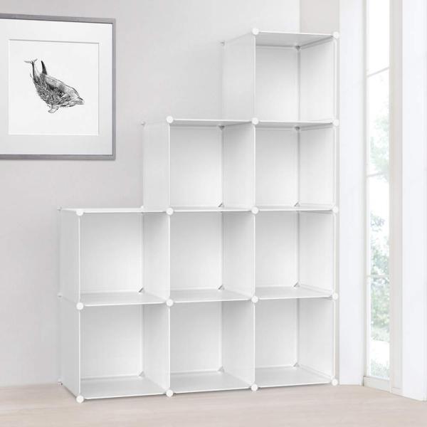 【商品概要】【大容量収納＆省スペース】1ボックスのサイズ：約幅30×奥行30×高30cm。使用するときは何個のボックスを積み重ねることができるし、使わないときは取り外して部屋の隅や隙間などにもスリムに収納できます。部屋に収納場所がない方や場...