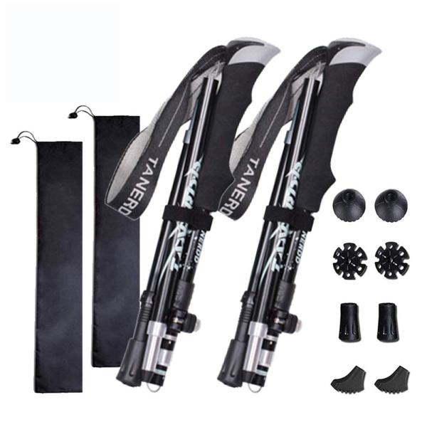 【商品概要】【折りたたみ式で　収納が簡単です】3段式の折りたたみなので短くたためリュックに入れる時も邪魔にはならない。バス、電車等に乗っている時、折りたたむと小さくなりバッグに入れられる。畳んでしまえばリュックに入れても軽量コンパクトで嵩張...