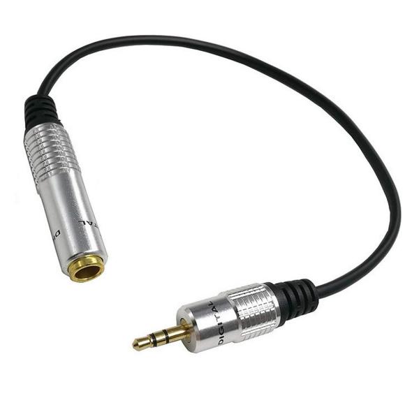 【商品概要】6.35mmメス→3.5ｍｍオス 変換プラグ マイクロフォン/アンプ対応 。あなたのニーズを満たすために、さまざまなデータライン、インターフェースライン、プラグ、変換ライン。問題があれば、私に連絡してください、私はあなたが解決す...