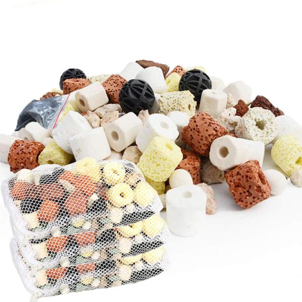 【商品概要】?機能：バクテリアはフィルターで高い効率を発揮することができます。細孔構造は、硝化細菌のための優れた増殖床となり得、優れた水?このプロダクトはいろいろなフィルターで使用することができますはフィルターの適切な位置に置きます、12種...