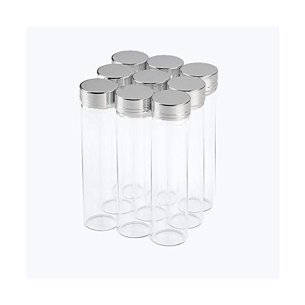 【商品概要】容量は60ml、外径は30 mm、高さは120 mm、開口21 mm,透明なガラス瓶と銀の明るい面のアルミ蓋で構成されています。, アルミの蓋の内部には白いプラスチックの底があります。新しいガラス瓶、ガラス瓶は食品の安全水準に達...