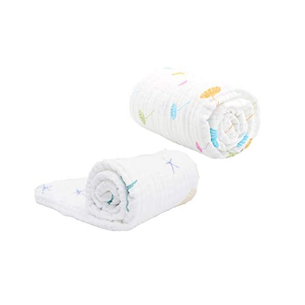 【商品概要】厚みも適度で、どこへ行くにも携帯して大活躍です,使用範囲が広く、バスタオルとか、ブランケットとかとして、よく使える【商品説明】【商品詳細】ブランド：samdonald商品名：ベビーバスタオル 柔らかく 天然有機コットン6層ガーゼ...