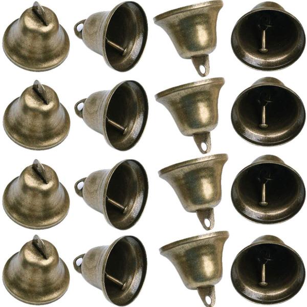 【商品概要】20個ーストランペット型ブロンズベルリング、レトロスタイルミニサイズ-4.2X 3.8cm、材質-鉄メッキブロンズ穏やかに振って、流れる水の小さな流れのようにジングルが鳴るリングクリスプサウンドを作成します耐久性があり、大音量の...