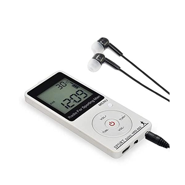 【商品概要】【ワイドFM/AMラジオ】FM:60-108MHZ　AM:522-1710 KHZ（9KHZ) 520-1710KHZ(10KHZ)高感度受信、幅広い受信範囲で日本国内だけではなく、海外旅行や海外出張に行ってもその国のラジオを受...