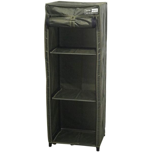 【商品概要】[素材]: 本体/鉄, カバー, 棚/ポリエステル, 複合部材/ポリプロピレン[棚(ラック)耐荷重]: 約5kg【商品説明】説明・カバーをロールアップして上部を固定すれば見せる収納、ジッパー式のカバーで衣類をホコリからガードしま...