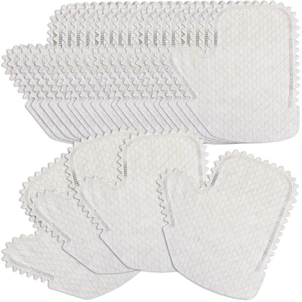【商品概要】サイズ（約）:21×22cmセット内容:20枚+4枚左右兼用、フリーサイズ【商品説明】ギザギザ部分で取り除きにくいホコリやすき間のホコリもごっそり。掃除がしにくい場所もササッ拭くだけ。従来品よりホコリをかき出しやすい形状になりま...