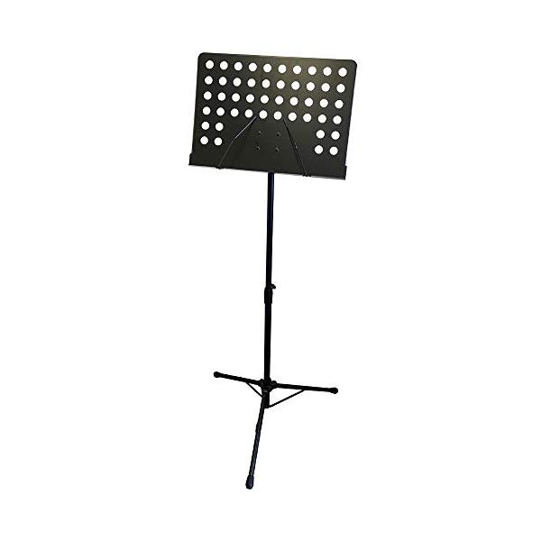 【商品概要】とってもリーズナブルでしっかりした譜面台組み立て式でシンプルな作りのスチール製オーケストラ譜面台譜面押さえはバネ式で楽譜の厚みを気にしないで、しっかりと楽譜を押さえてくれます【商品説明】説明オーケストラタイプの譜面台。安定性と強...