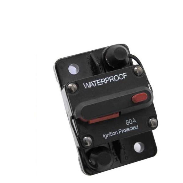 【商品概要】【商品説明】補助DC電気システムでの使用に適した手動リセットスイッチ付きの高電流サーマルトリップ回路ブレーカー。モータースポーツなどの過酷な環境での使用に最適で、電流の過負荷または短絡が発生した場合の保護を提供します。<b...